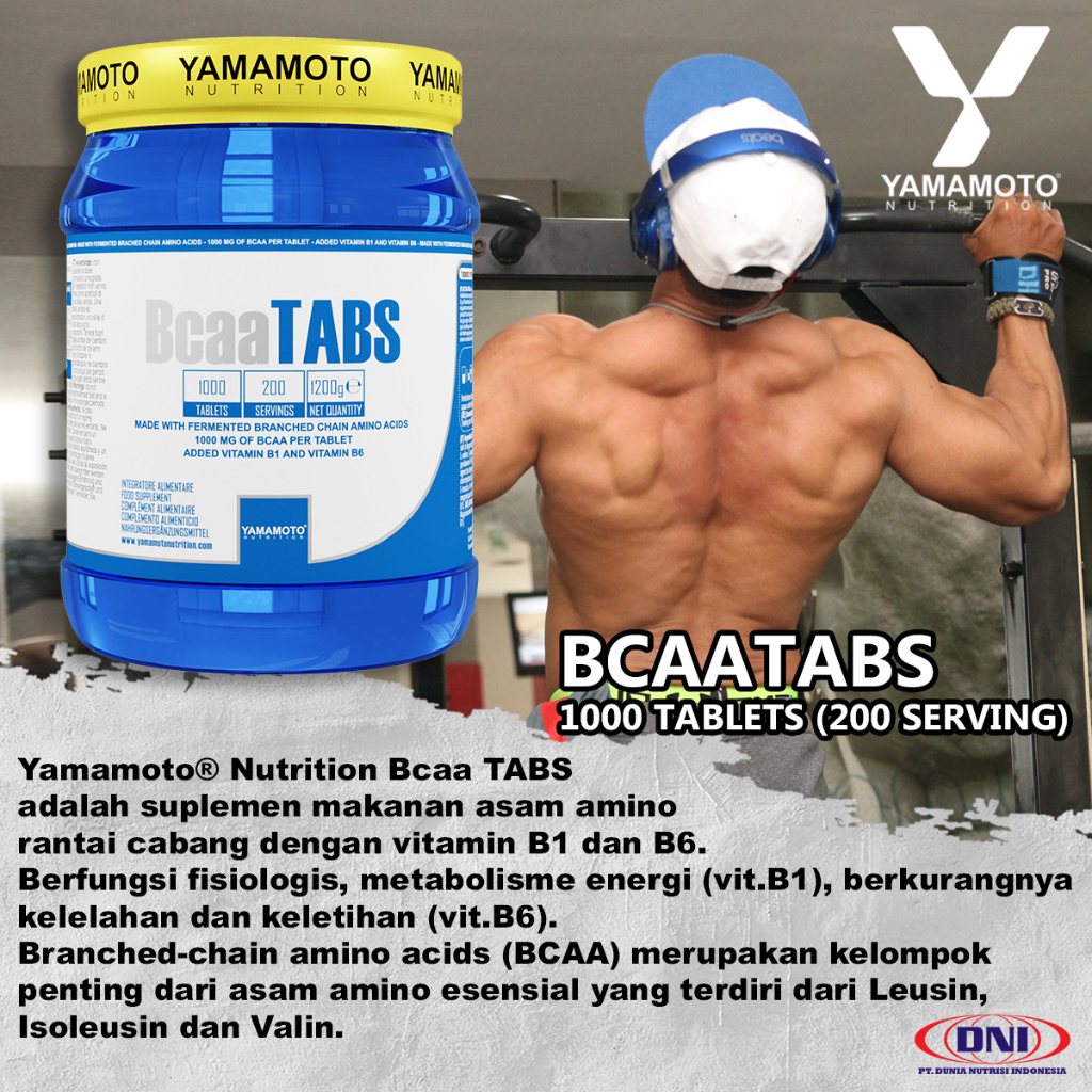 Jual BCAA 1000 TABLET YAMAMOTO | Shopee Indonesia