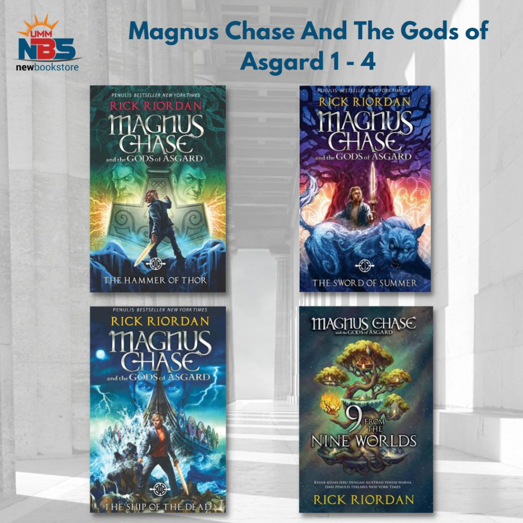 Jual Magnus Chase And The Gods of Asgard 1 - 4 : #1 The Sword Of Summer ...
