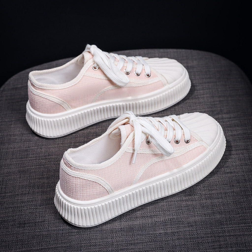 Jual LURAD Sepatu Pink Q165 Sepatu Cewek Sepatu Wanita Bahan Mesh Model ...