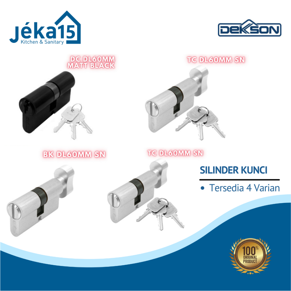 Jual CYLINDER PINTU DEKKSON/ DEKSON SILINDER PINTU | Shopee Indonesia