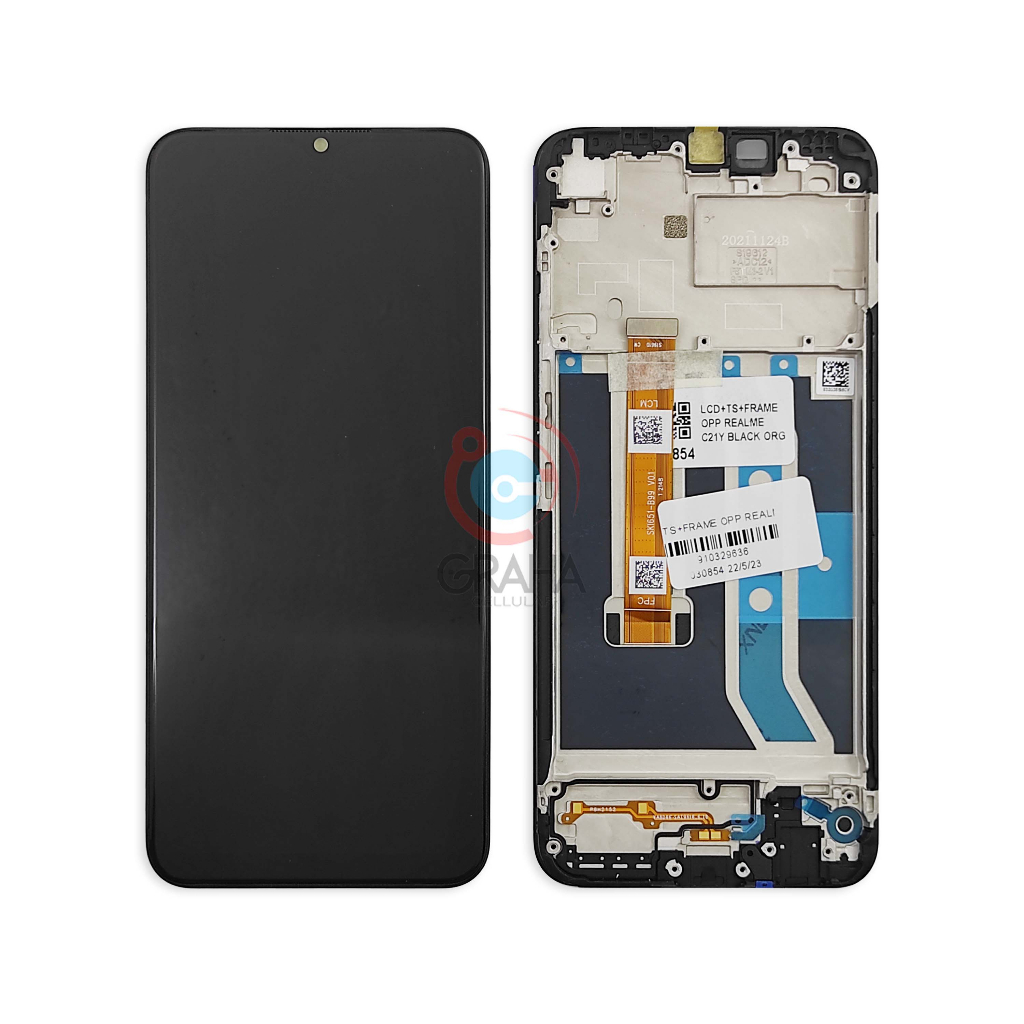 Jual LCD REALME C21Y / C25Y FULLSET TOUCHSCREEN + FRAME | Shopee Indonesia
