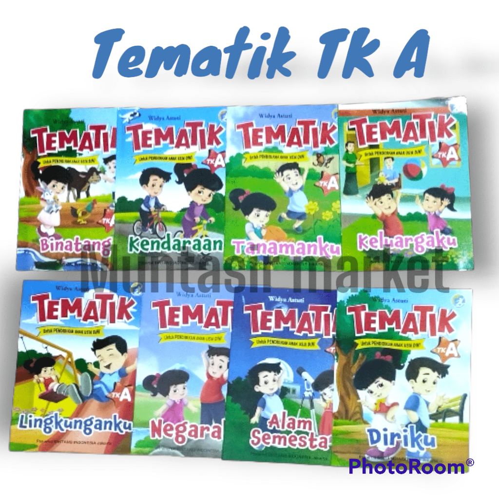 Jual Paket Isi 8 - Buku Tematik Untuk Anak TK A Kurikulum 2013 Oleh ...