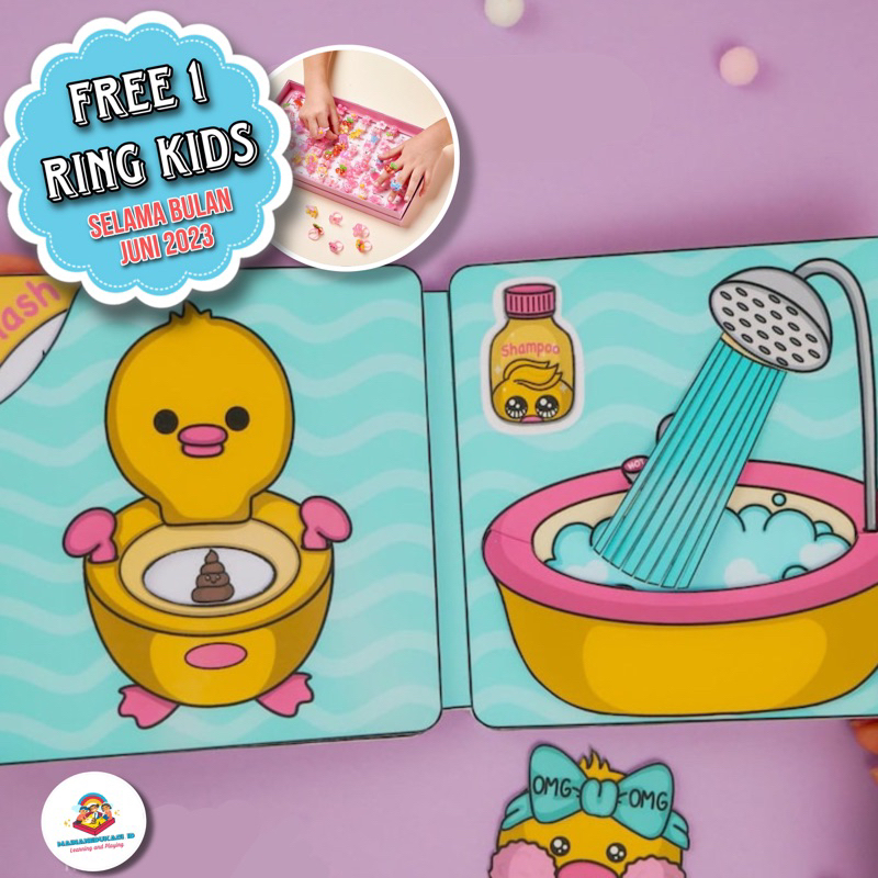 Jual Paper duck - Quiet Book - Duck (Bebek Viral) | Shopee Indonesia