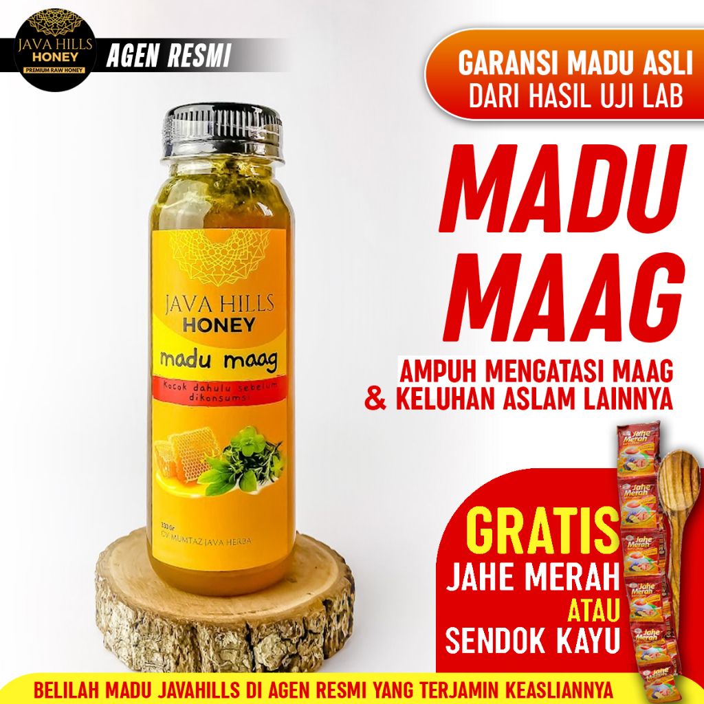 Jual Java Hills Honey Javahills Madu Maag Lambung Gerd Mual Vertigo ...