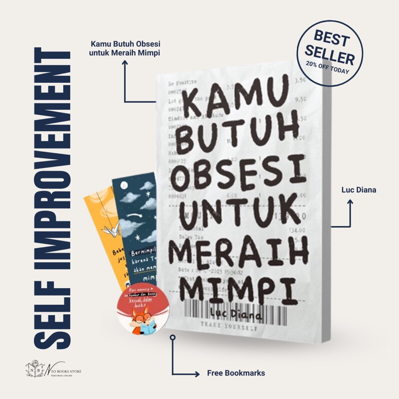 Jual Buku Kamu Butuh Obsesi Untuk Meraih Mimpi - Luc Diana (Motivasi ...