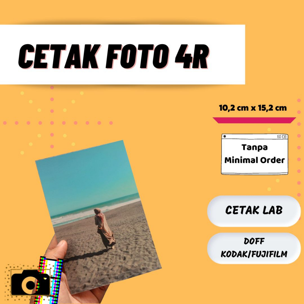 Jual Cetak Foto Lab 4R, 10.2 x 15.2 cm | Shopee Indonesia