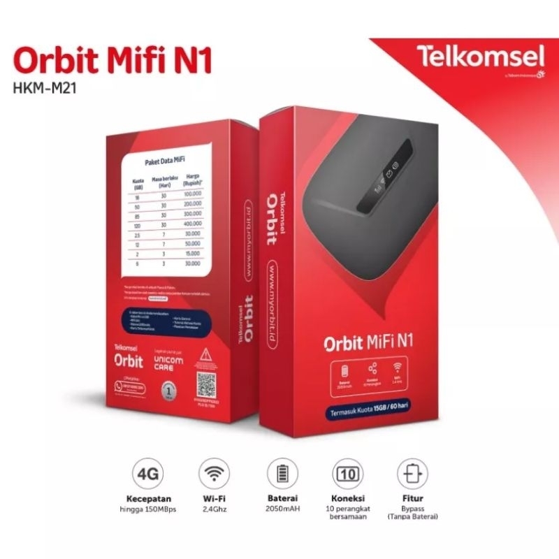 Jual Mifi N1 TELKOMSEL ORBIT | Shopee Indonesia