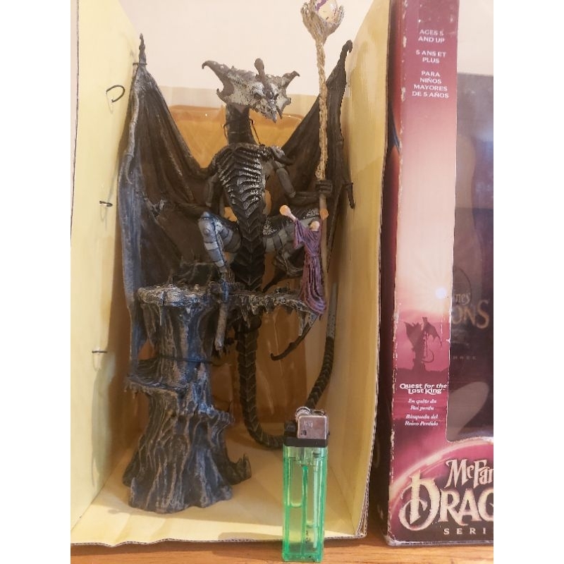 Jual McFarlane Dragon Sorcerers Dragon Clan & Human Wizard | Shopee ...