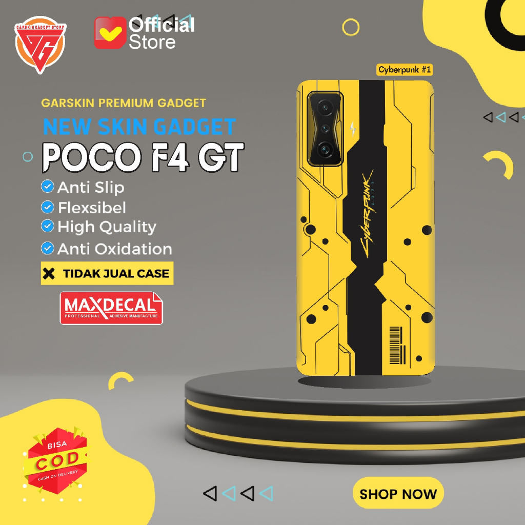 Jual Garskin Poco F4 GT Skin Premium Gadget Motif Cyberpunk | Shopee ...