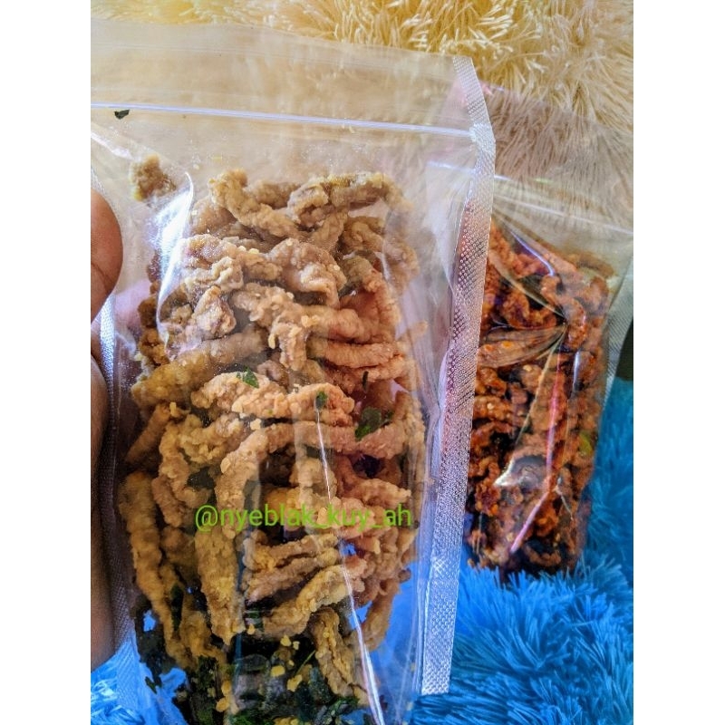 Jual KRIPIK USUS KRISPY ORIGINAL DAUN JERUK KEMASAN 100gram | Shopee ...