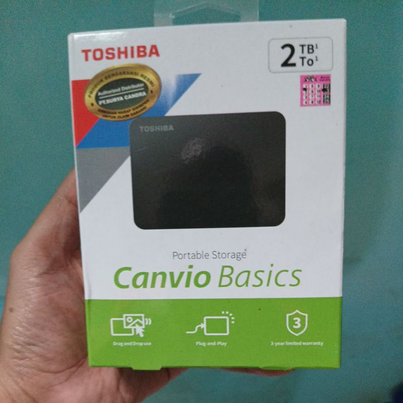 Jual hardisk toshiba canvio basics 2TB | Shopee Indonesia