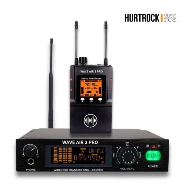 Jual Wave Audio Monitor Wave Air 3 Pro - Wireless IEM System | Shopee ...