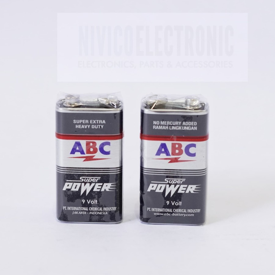 Jual Baterai Kotak ABC Super Power 9v | Shopee Indonesia