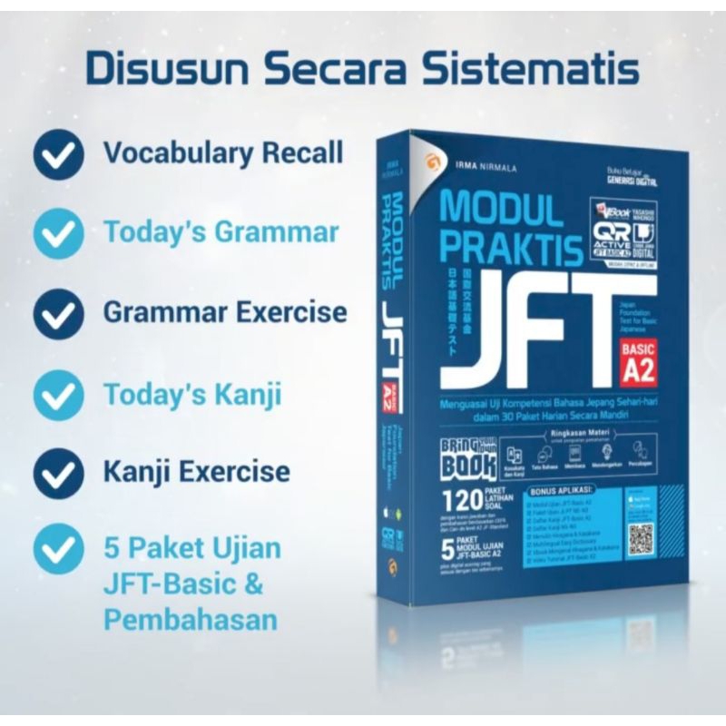Jual Buku Ujian Kompetensi Bahasa Jepang-Modul Praktis JFT Basic A2 | Shopee Indonesia