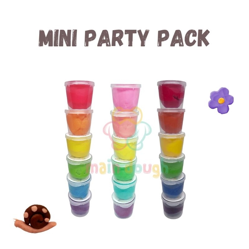 Jual MINI PARTY PACK Playdough (180gr) | Shopee Indonesia