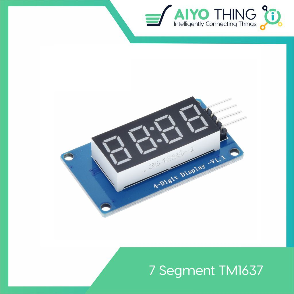 Jual Tm1637 Modul 7 Segment Led Display 3642bh Arduino Malang Shopee Indonesia