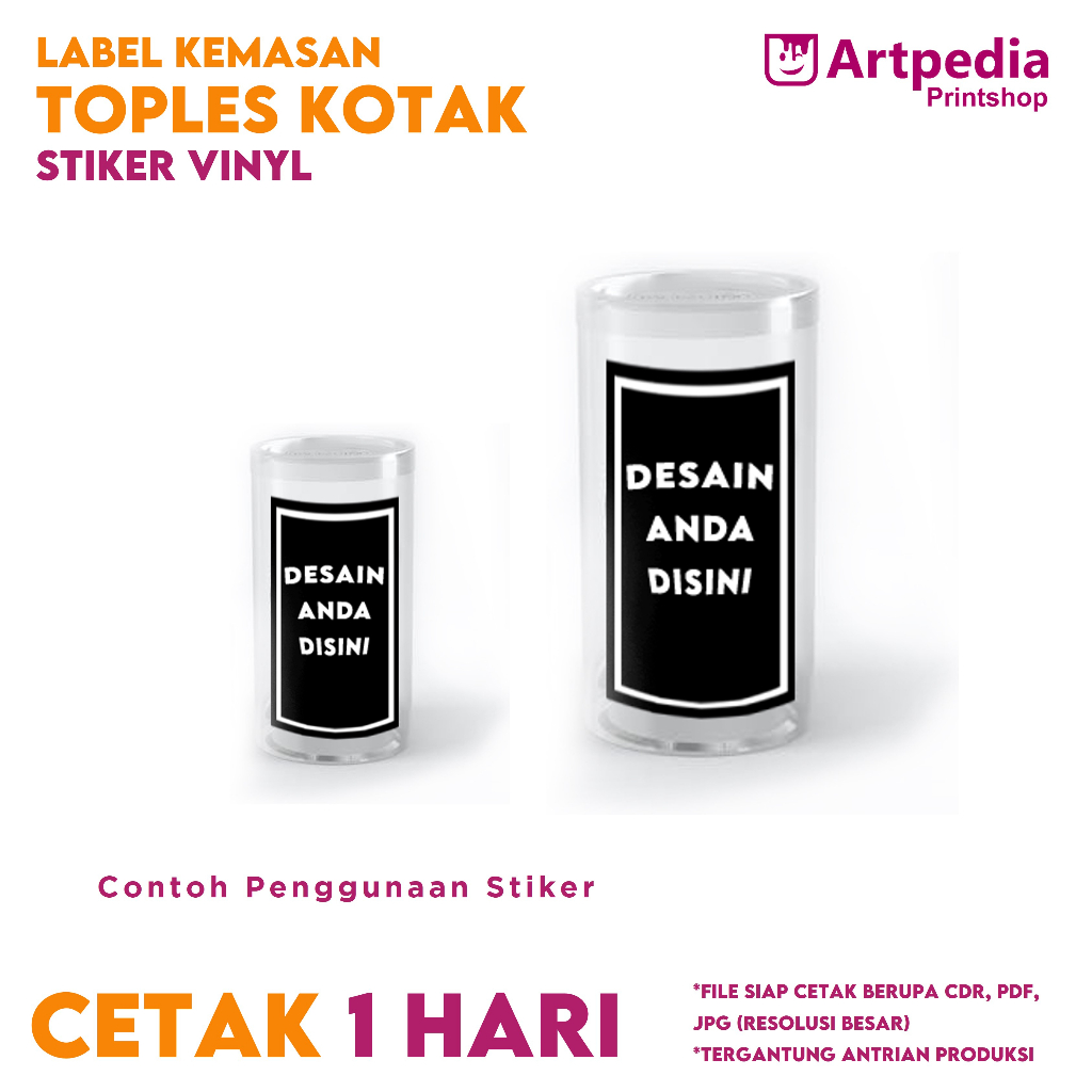 Jual STICKER KEMASAN / STIKER BOTOL / LOGO KEMASAN / LOGO BOTOL ...