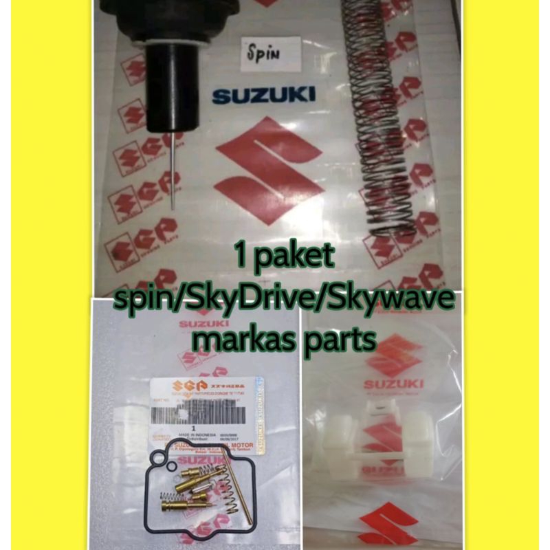 Jual REPAIRKIT SPIN+PELAMPUNG KARBURATOR+KARET VAKUM SKYDRIVE SKYWAVE ...