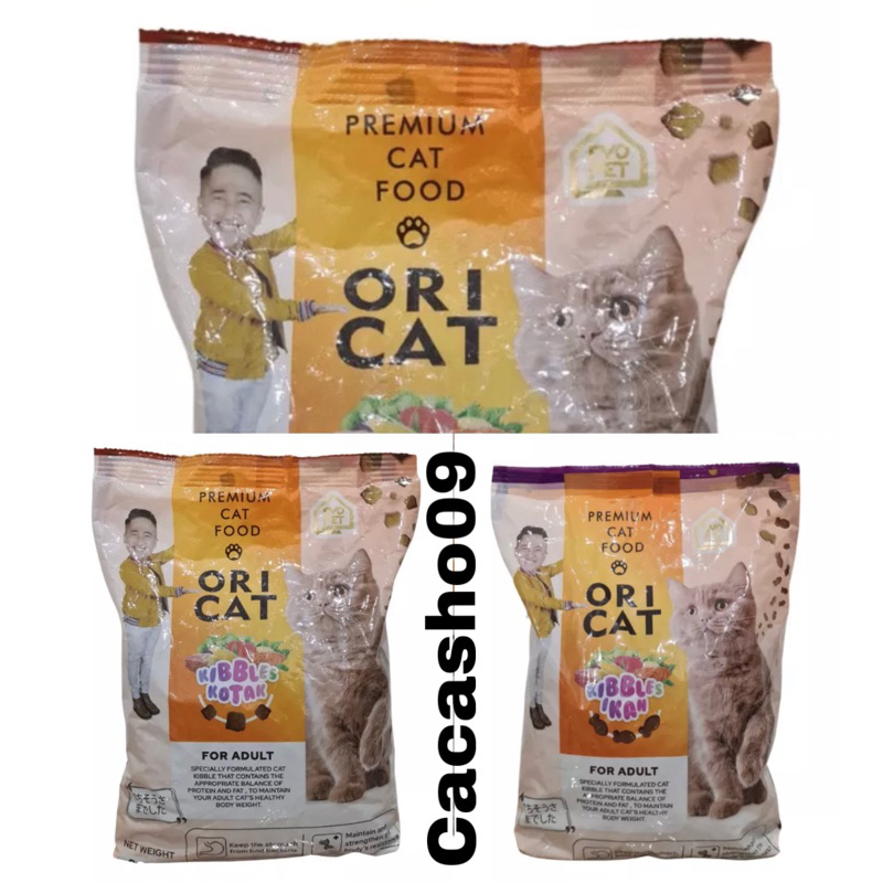 Jual Oricat 800gram Makanan Kucing Oricat Isi 800gram | Shopee Indonesia