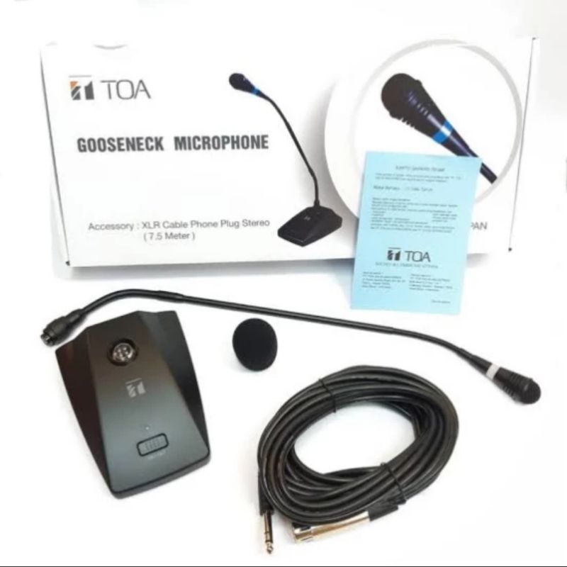 Jual TOA MIKROFON MEJA ZM 380 AS GOOSENECK | Shopee Indonesia