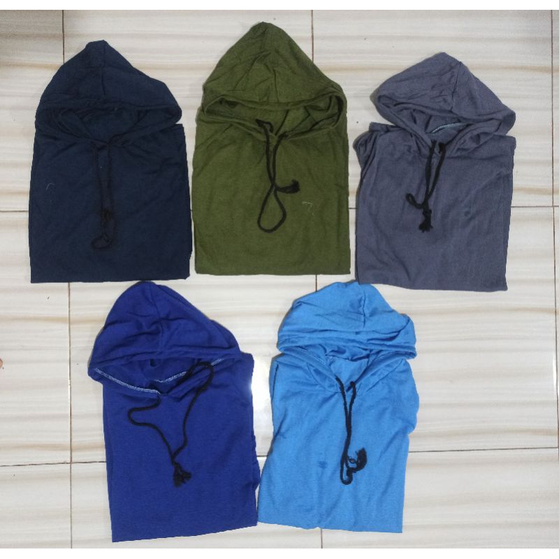 Jual BAJU KAOS TANI POLOS TEBAL LENGAN PANJANG KUPLOK ||BASAHAN KERJA ...