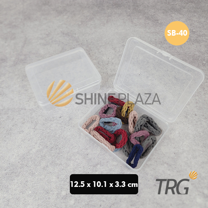 Jual Plastic Storage Box PP 12.5 x 10.1 SB-40 TRG - Tempat Penyimpanan ...