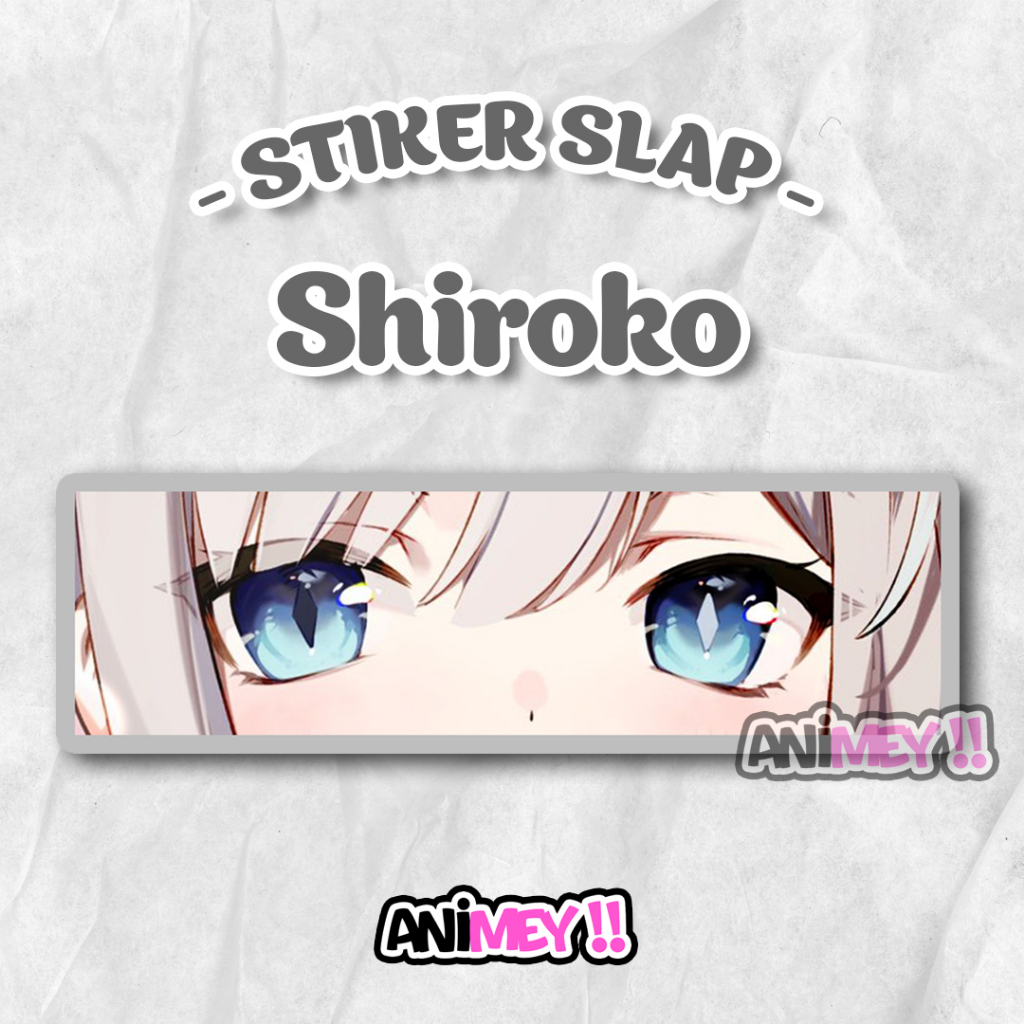 Jual Stiker Slap Shiroko Blue Archive / Sticker Slap Anime Waterproof ...