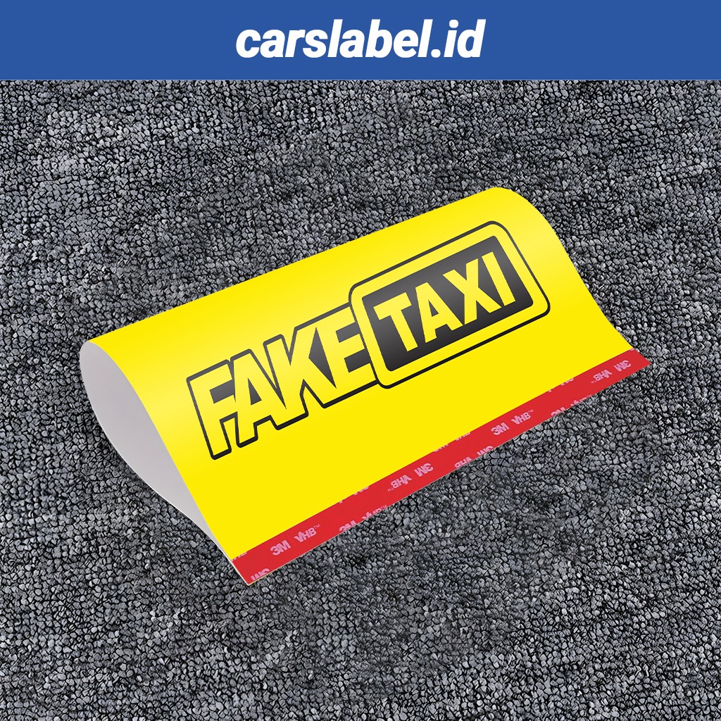 Jual FAKE TAXI - Label Tag Mobil - Variasi Penutup Pintu Bagasi ...
