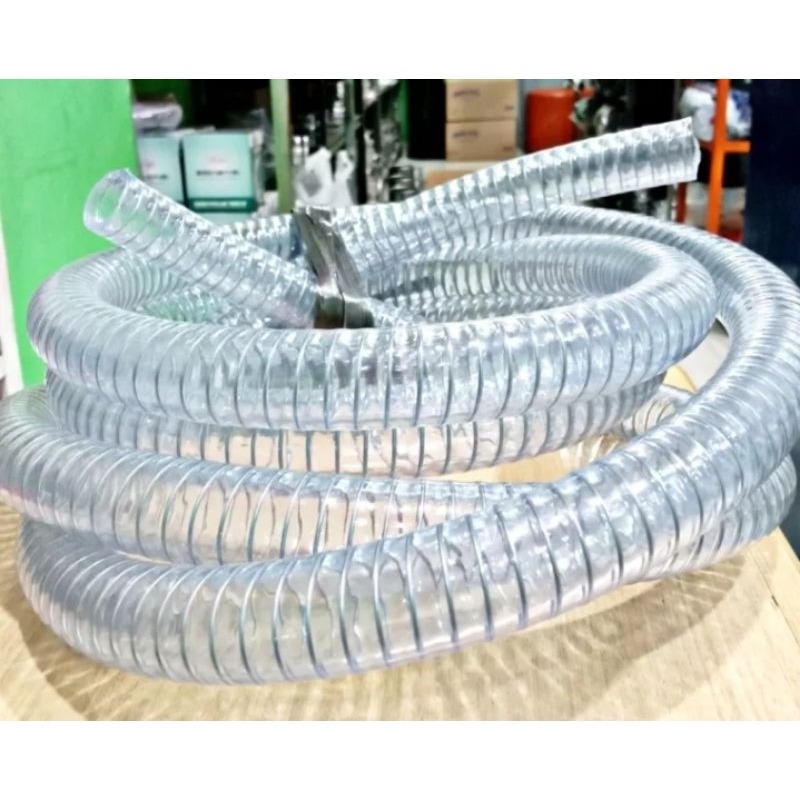 Jual spring hose,selang PVC,selang bening spiral ukuran 3/4"inch ...