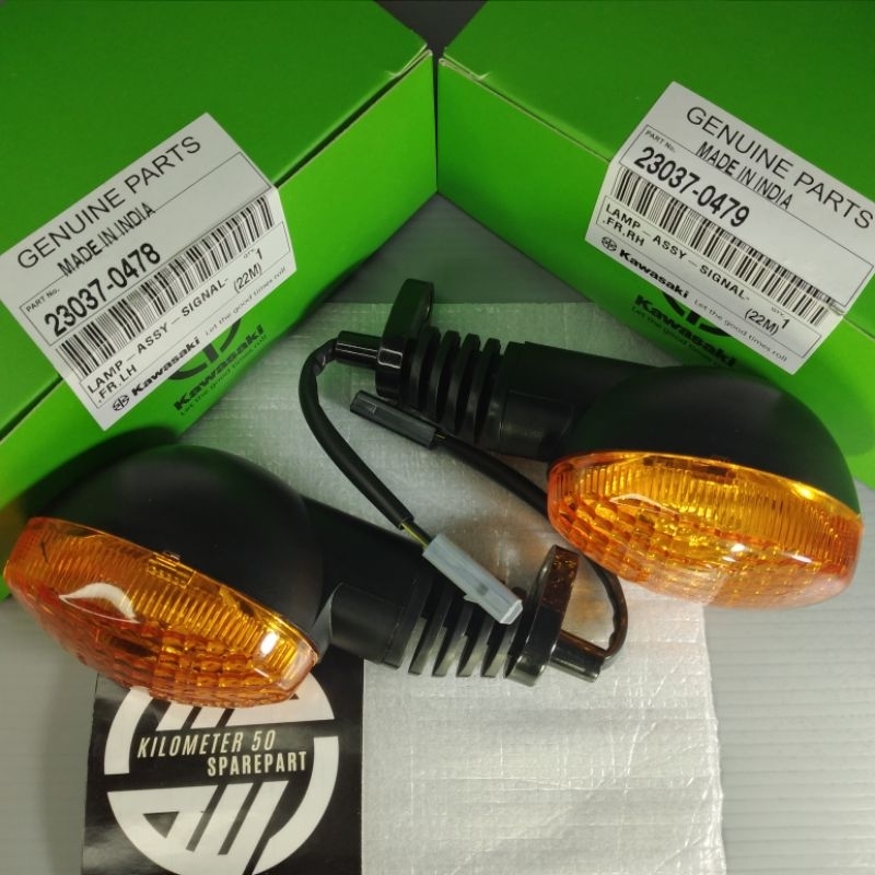 Jual LAMPU SEN SEIN DEPAN KAWASAKI KLX 150 ORIGINAL KAWASAKI 23037-0478 0479 | Shopee Indonesia