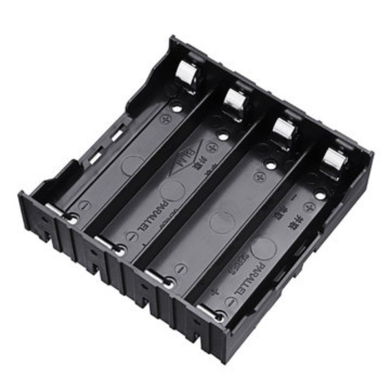 Jual Kotak Terminal Tempat Baterai Paralel 4 Slot Battery Holder 18650 ...
