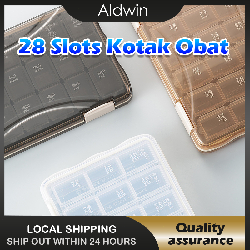 Jual Kotak Obat 7 Hari Tempat Obat Harian 21Slots Weekly Medicine ...