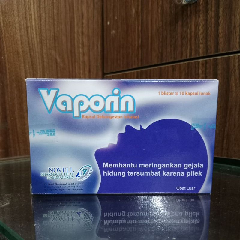 Jual Vaporin (1Blister@10kapsul lunak) | Shopee Indonesia