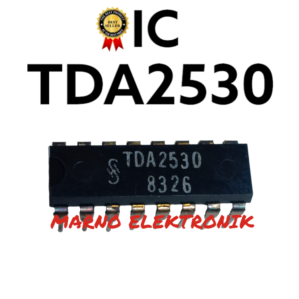 Jual IC TDA2530 TDA 2530 TDA-2530 ASLI ORI ORIGINAL | Shopee Indonesia