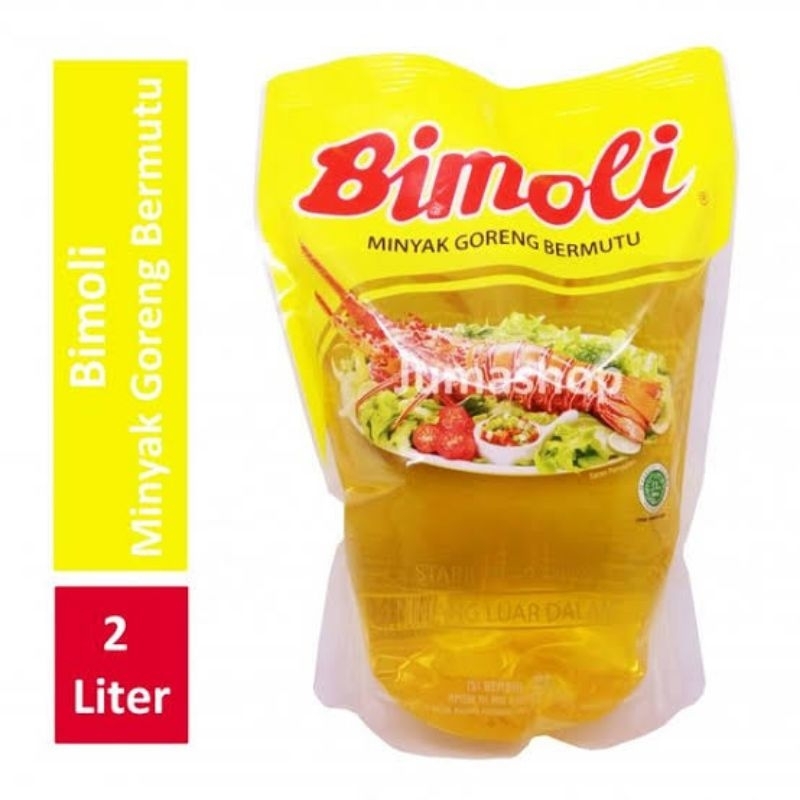 Jual Bimoli Minyak Goreng 2 liter (Free Photocard K-Pop) | Shopee Indonesia