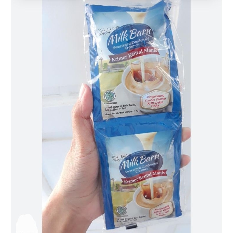 Jual MILK BARN SACHET 1 RENTENG | Shopee Indonesia