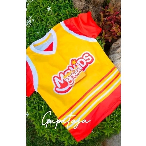 Jual Kaos Mckids Mcdonalds New Design | Shopee Indonesia