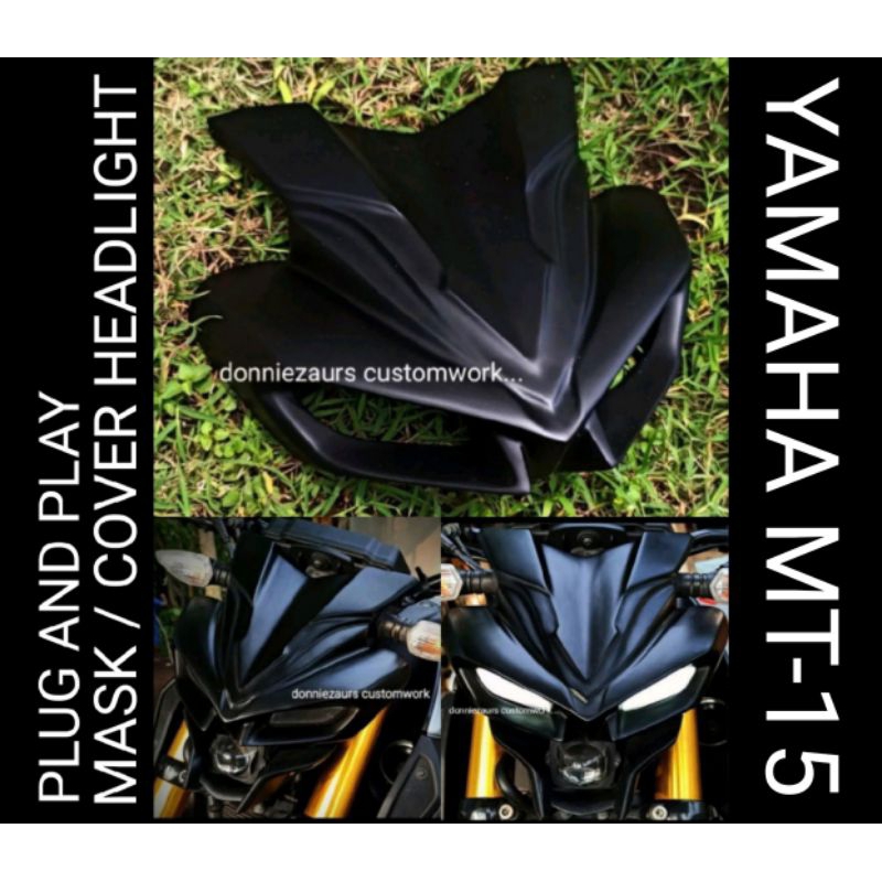 Jual HEADLIGHT MASK / COVER YAMAHA MT15 | Shopee Indonesia