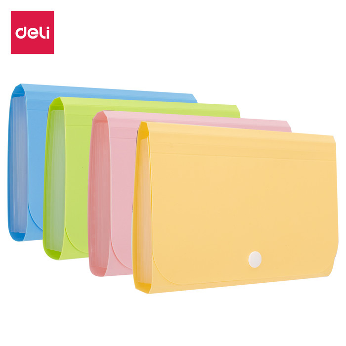 Jual DELI Expanding File A6 - Expanding File Snap A6 Deli 5561 | Shopee ...