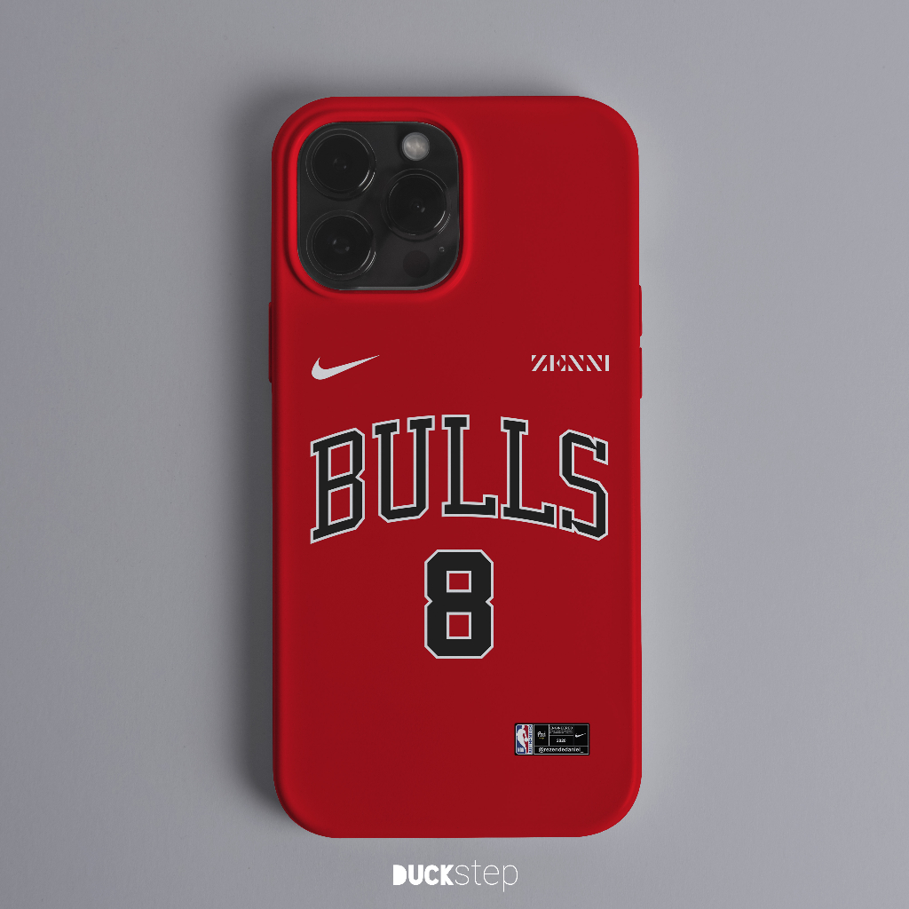 Jual Duckstep Case NBA Chicago Bulls Iphone Samsung Oppo Vivo Hardcase ...