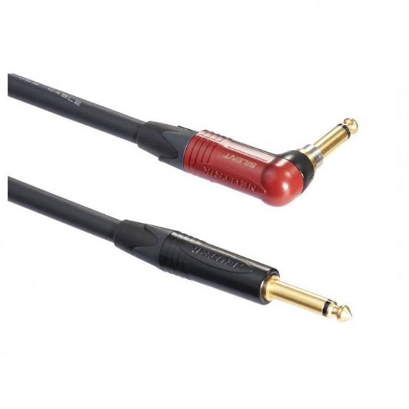 Jual kabel Jack gitar Mogami gold silent 5 Meter angled to straight ...