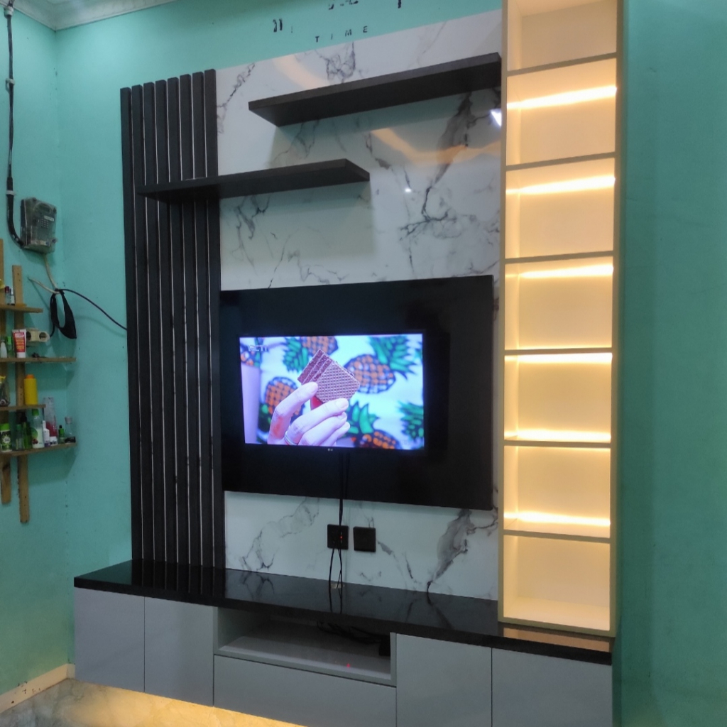 Jual Backdrop TV Minimalis/Backdrop Tv Custom/Backdrop Tv Hpl | Shopee ...