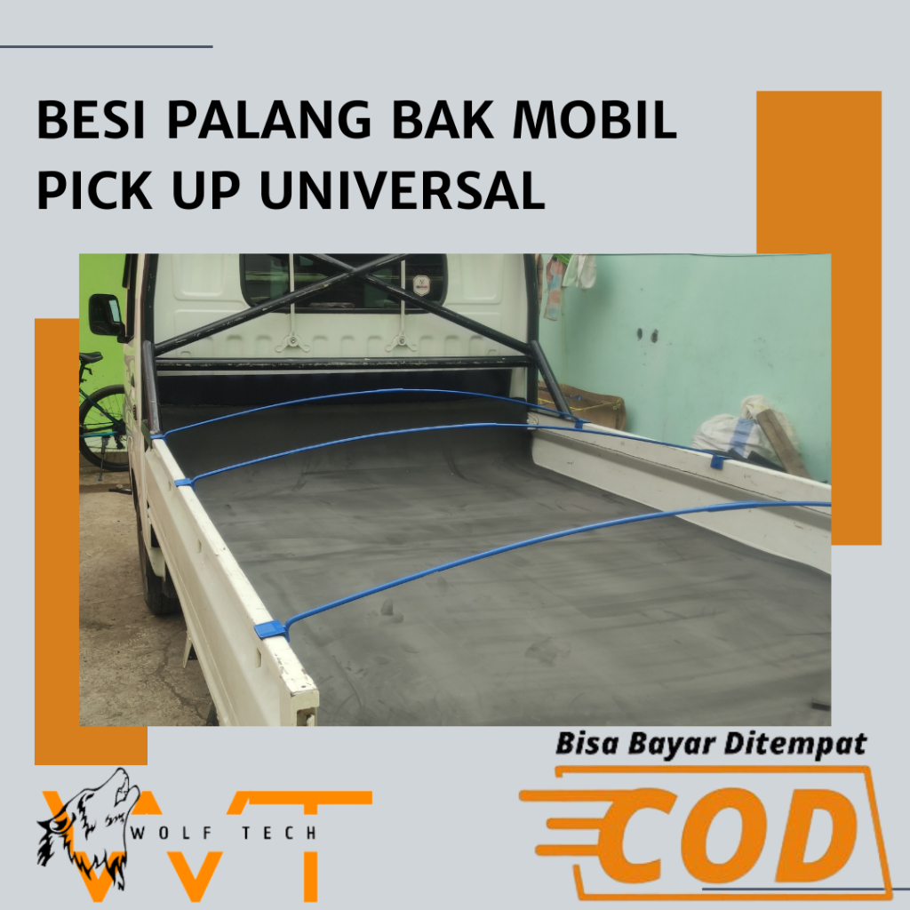 Jual BESI PALANG TERPAL BAK MOBIL PICK UP UNIVERSAL | Shopee Indonesia