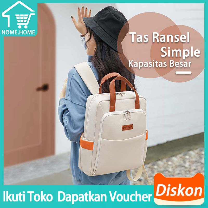 Jual Tas wanita tas perempuan 15 inci tas laptop ransel tas laptop ...