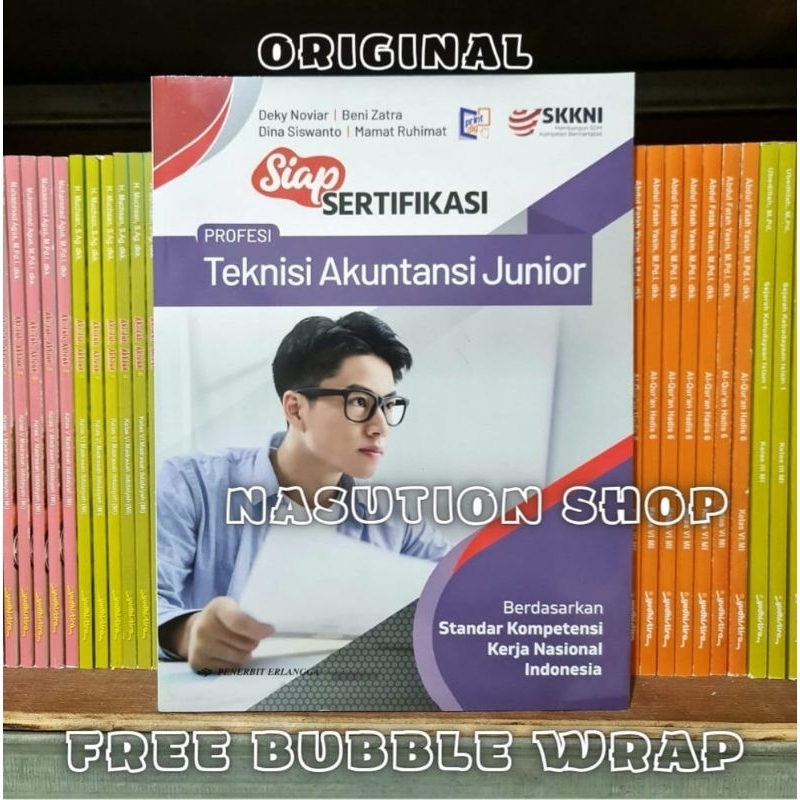 Jual Buku Siap SERTIFIKASI PROFESI Teknisi Akuntansi Junior SMK SKKNI Penerbit Erlangga | Shopee ...