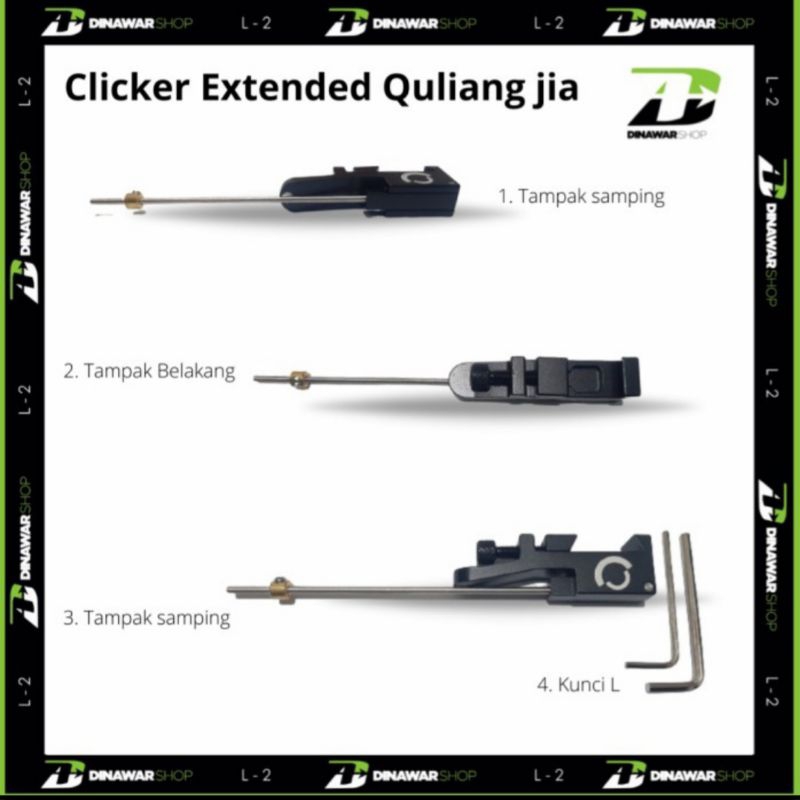 Jual Clicker Extended Quliang jia | Shopee Indonesia
