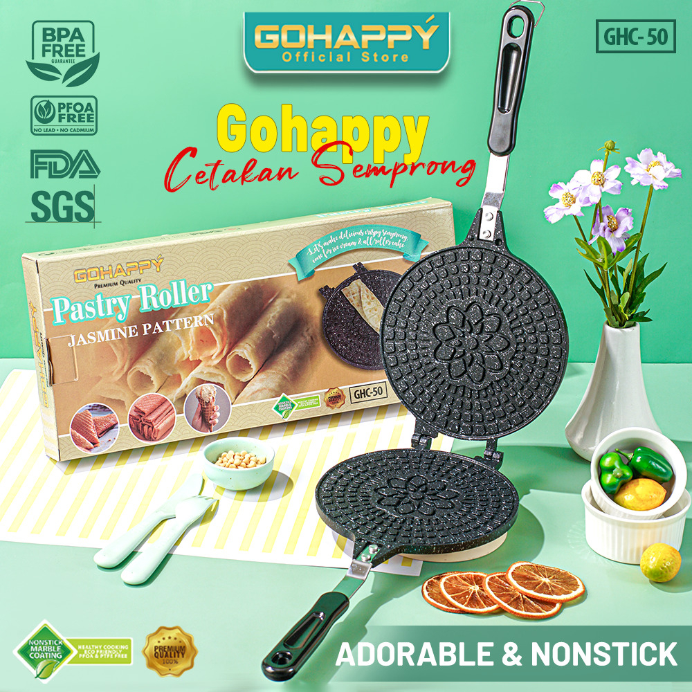 Jual Cetakan Kue Egg Roll/Jepit/Semprong/Opak Gambir Marble diatas ...