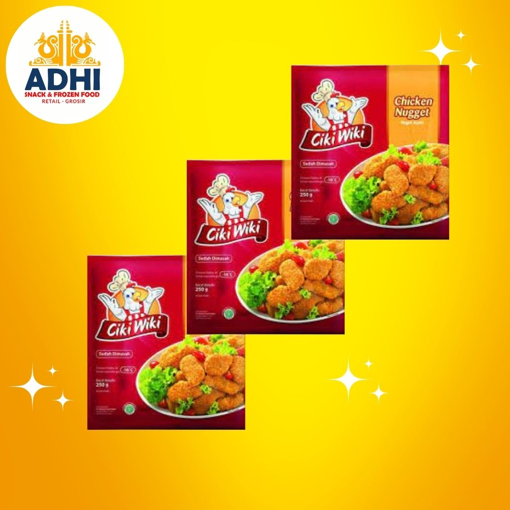 Jual CIKIWIKI NUGGET ORI 250GR DAN 500GR_FROZEN FOOD | Shopee Indonesia