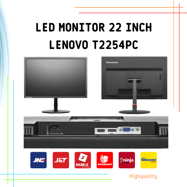 Jual LED Monitor 22 inch Lenovo T2254PC HDMI / Samsung 22 inch | Shopee ...
