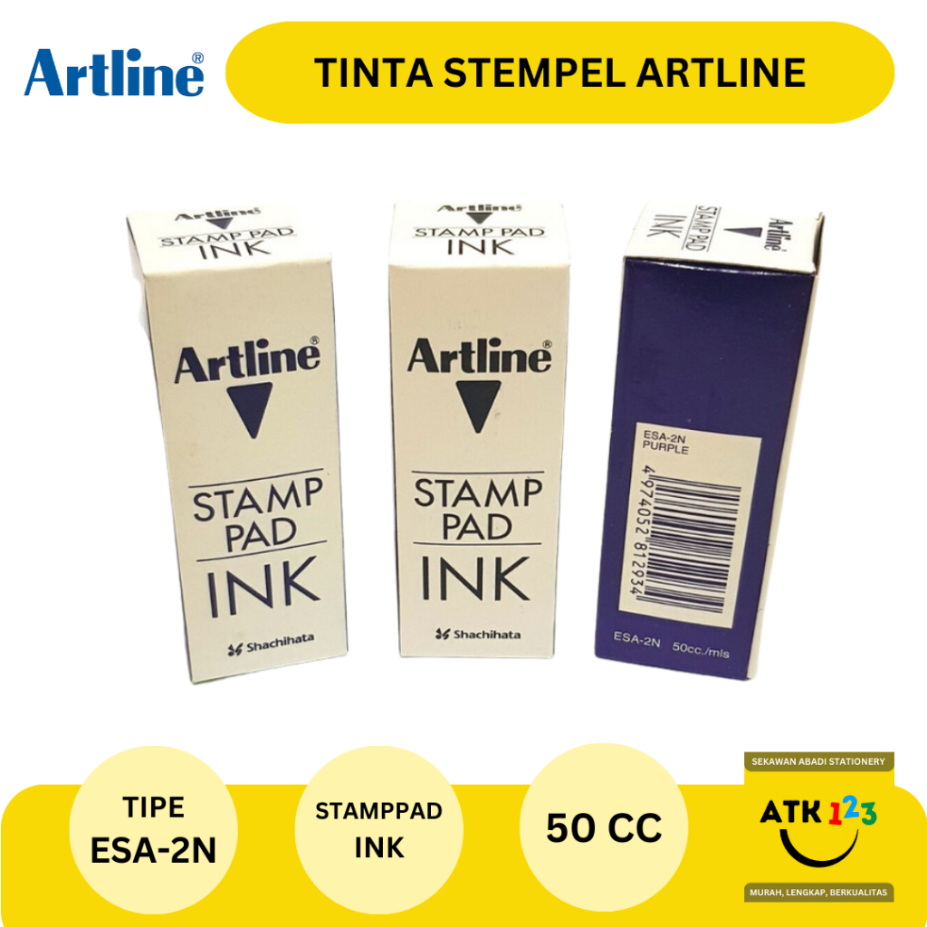 Jual Tinta Stamppad Tinta Stempel Stampel Marking Merk Artline ESA-2N ...